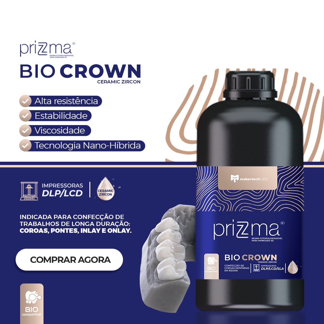 Resina 3D | Linha PriZma Makertech